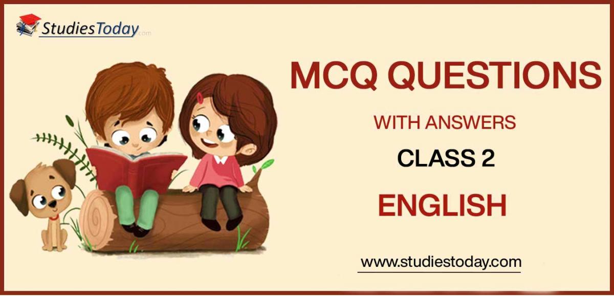 MCQs Class 2 English with Answers PDF Download